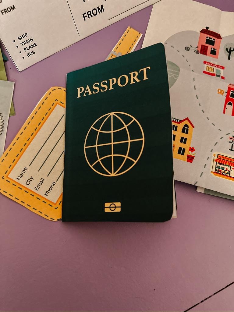 Travel Pretend Play Printable - Etsy