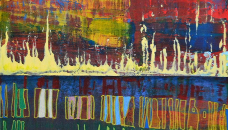 Order in Chaos, Paintings, Pöngse, Acrylic on Canvas - Etsy