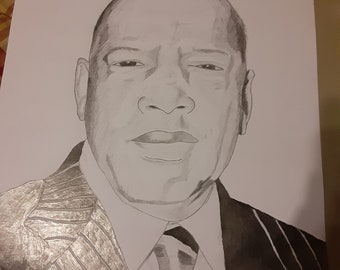 John Lewis Drawing - Etsy