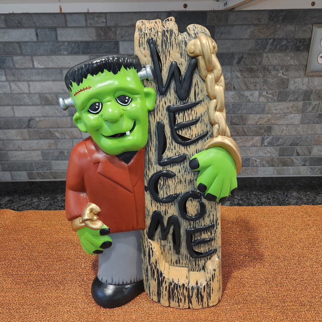 Frankenstein Welcome Sign - Etsy