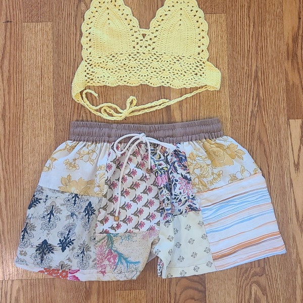 Bohemian Shorts - Etsy