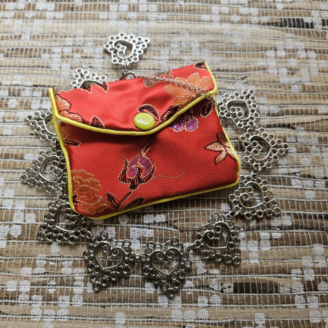 Silver Choker Necklace and Change Purse Gift Set - Etsy