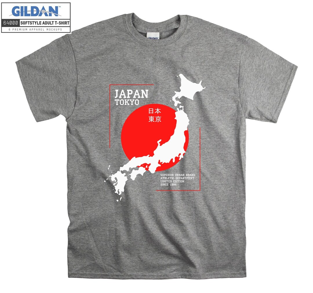 Official Tokyo Japan T Shirt Design Urban Brand Cool T-shirt - Etsy