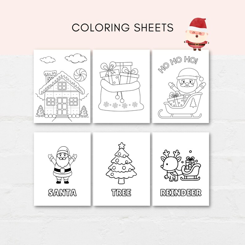 Christmas Activities, Christmas Activity Book, Christmas Activity ...