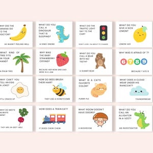 Lunchbox Jokes Printable, Lunch Box Notes, Jokes for Kids, Lunchbox ...