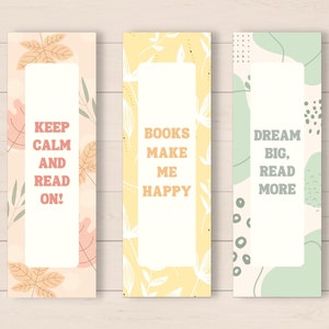 Printable Bookmarks, Bookmarks Printable, Bookmark Template, Cute ...
