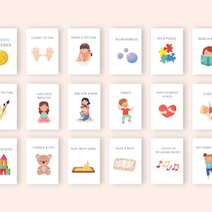 Calming Corner Flashcards, Calming Strategies, Calming Techniques ...