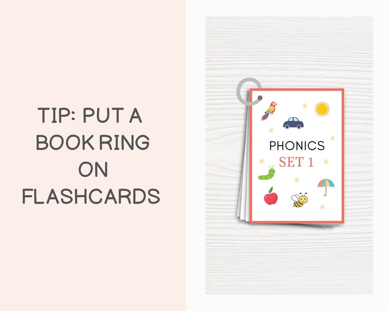 Phonics Flashcards Set 1 Set 2 Set 3 Phonics Printable - Etsy