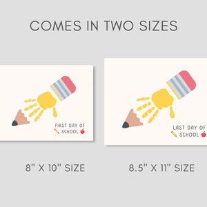 First/last Day of School Handprint, Last Day of School, Handprint Craft ...