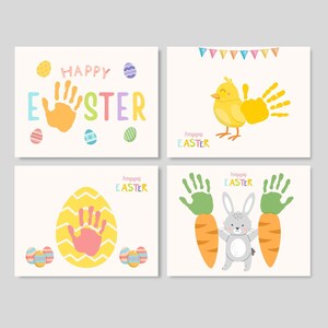 Easter Handprint Printable, Easter Handprint Art, Easter Activity ...