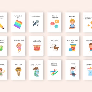 Calming Corner Flashcards, Calming Strategies, Calming Techniques ...