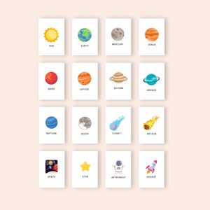 Solar System Flashcards, Planets Flashcards, Solar System, Flashcards ...