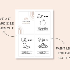 Alphabet Coloring Pages, ABC Coloring Printable, Preschool Alphabet ...