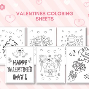 Valentines Activity Printable, Valentines Party Games, Valentines ...