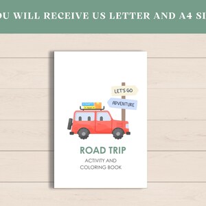 Road Trip Activity Pack, Kids Activities, Road Trip Game, Printable ...