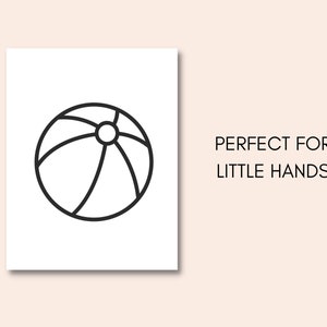 Preschool Coloring Printable, Toddler Coloring, Toddler Activities ...