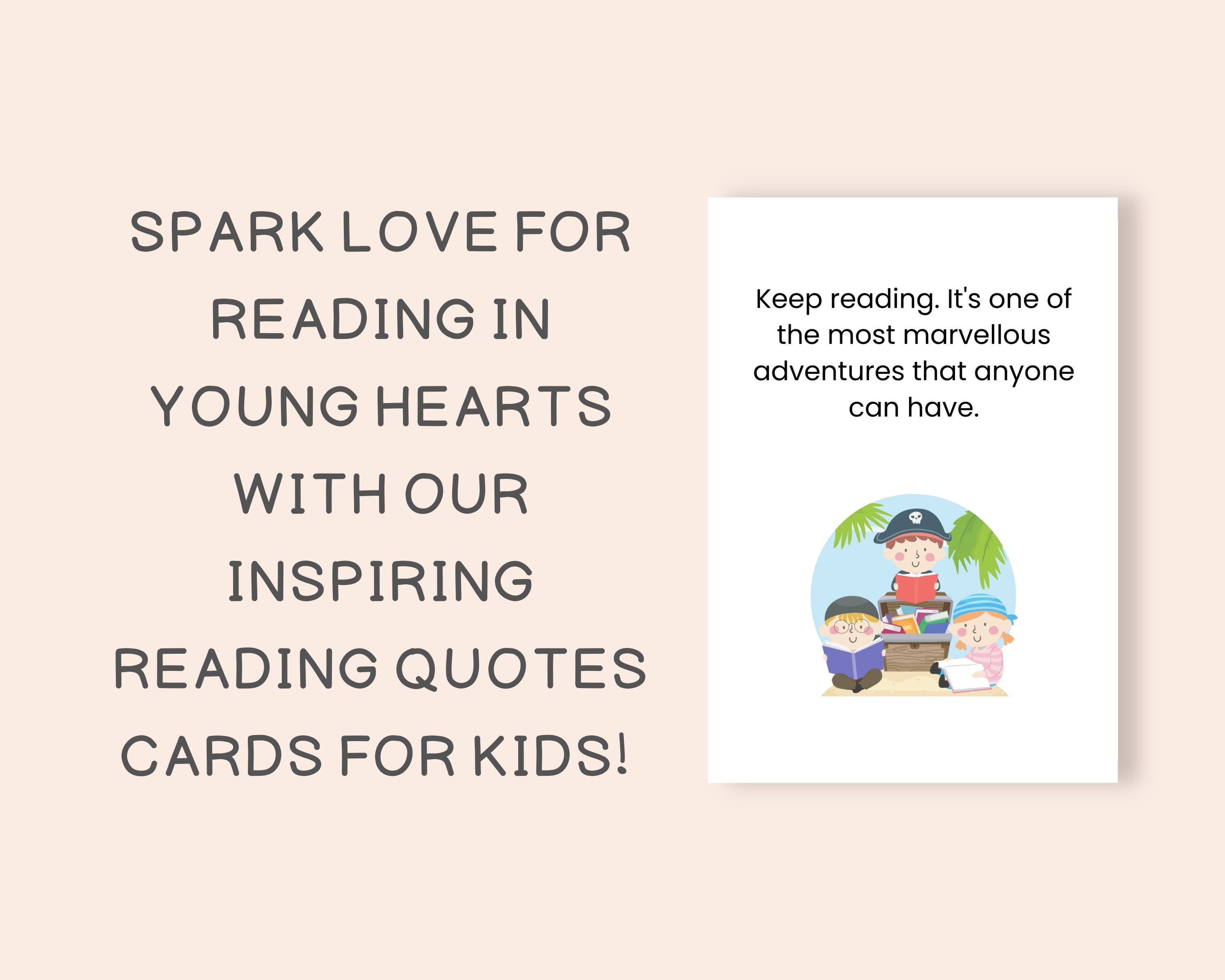 Reading Cards for Kids, Reading Quotes, Inspiring Reading Quotes ...