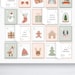 Advent Calendar Printable, Boho Advent Calendar, Christmas Countdown ...