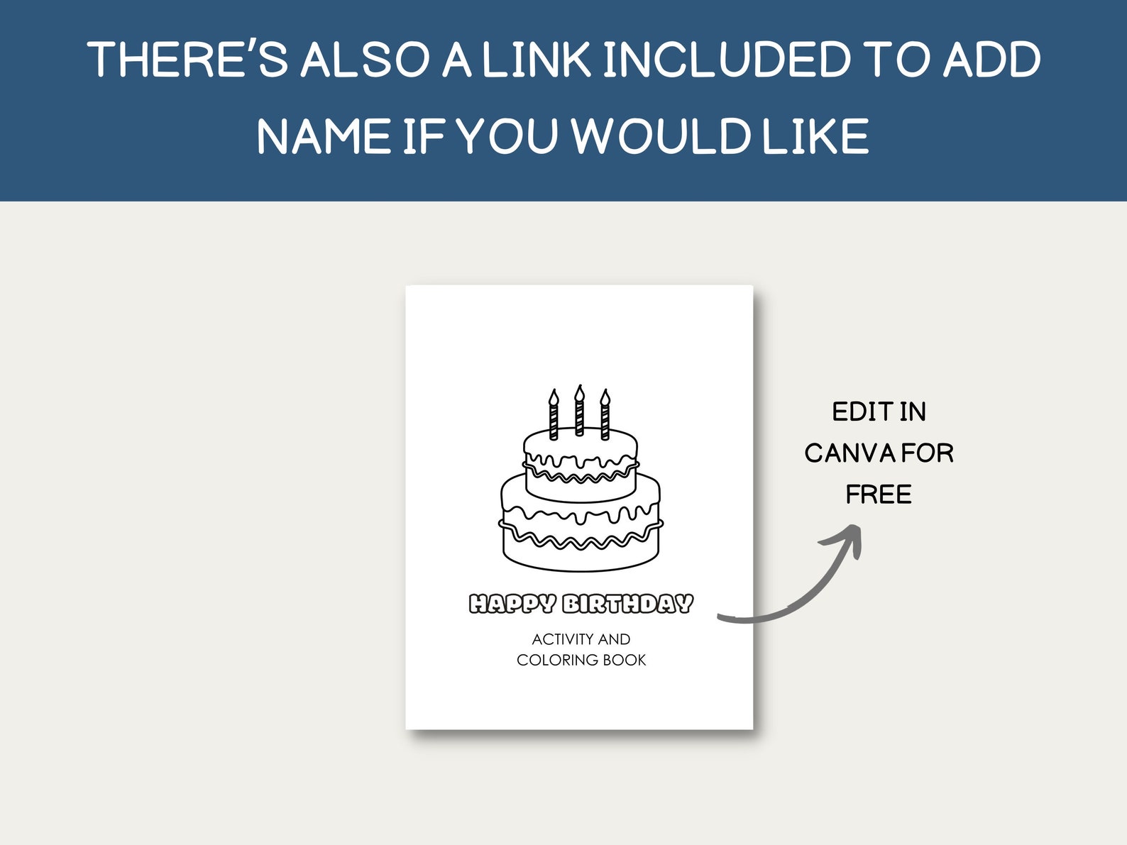 Birthday Activity Book, Kids Birthday Games, Birthday Coloring ...