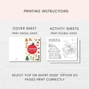 Christmas Activity Book, Christmas Activity Printable, Christmas ...