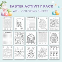 Easter Eggs Matching Game, Easter Egg Puzzle, Easter Eggs Symmetry ...