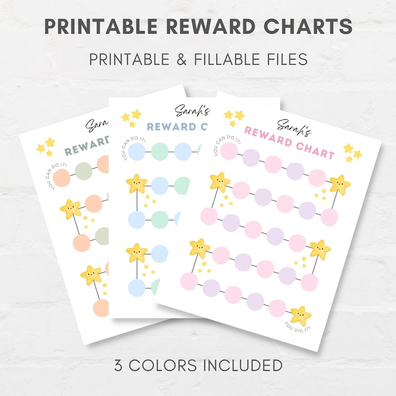 Sticker Rewards for Kids - Etsy