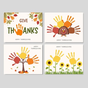 Thanksgiving Handprint, Thanksgiving Craft, Handprint Keepsake ...