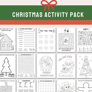 KIDS ACTIVITY Pack Bundle, Kids Activity Pack, Printable Activity ...
