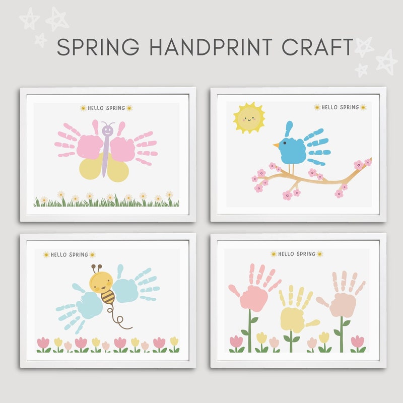 Handprint Keepsake - Etsy