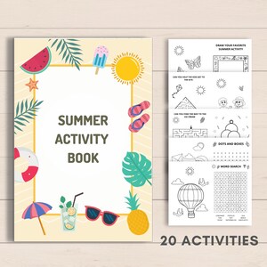 Summer Activity Book, Summer Activities, Summer Printables, Summer ...