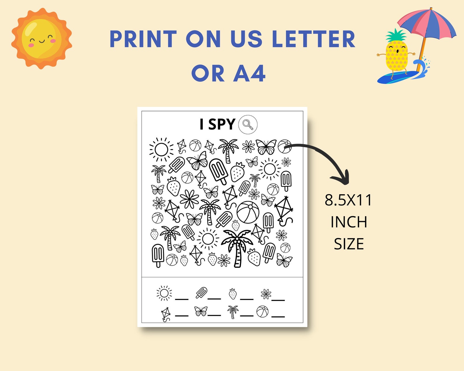 Summer Activities, Summer Printables, Summer Games, Summer Activity ...