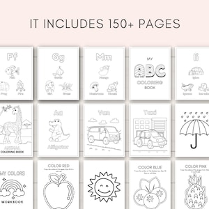 COLORING PAGES BUNDLE, Coloring Pages for Kids, Printable Colouring ...