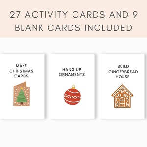 Christmas Activity Cards, Christmas Activities, Kids Holiday Fun ...