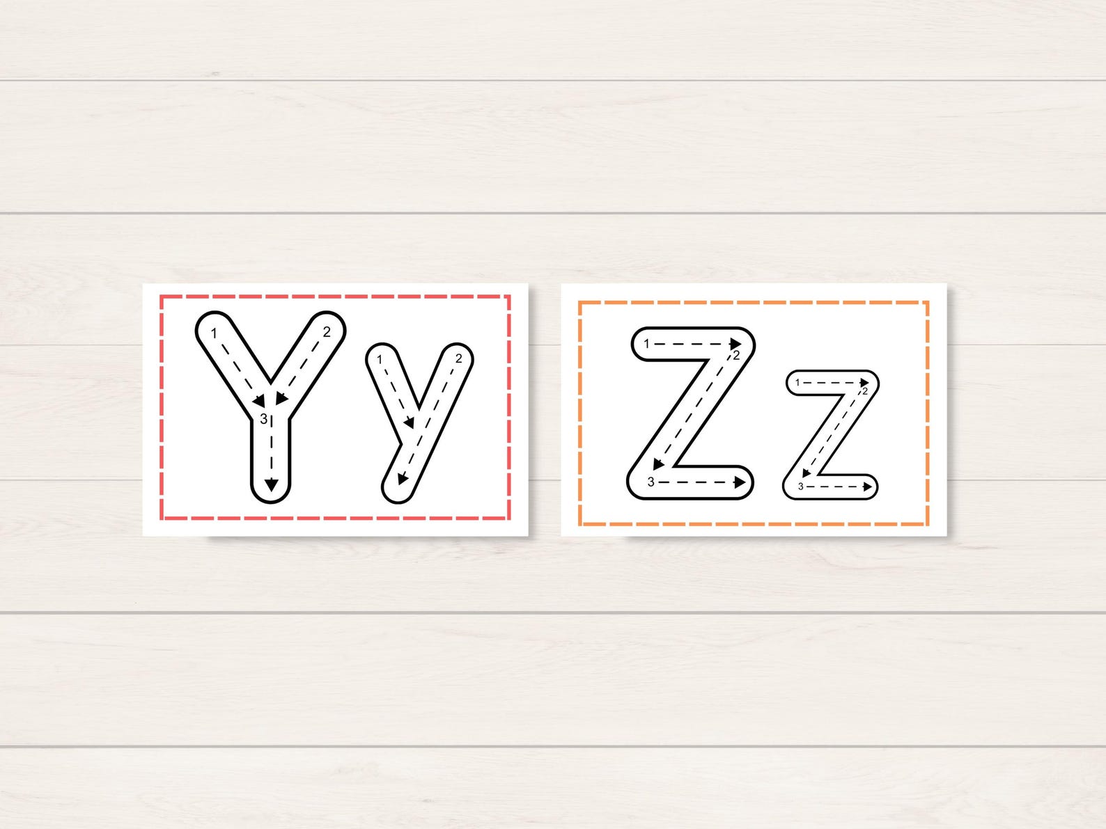 Alphabet Tracing Cards, Alphabet Tracing, Tracing Card, Letter Tracing ...