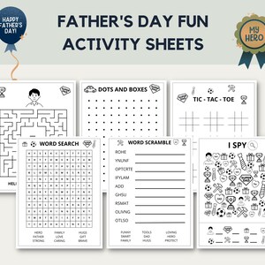 Father’s Day, Activity Pack, Father’s Day Activities, Father’s Day ...