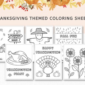 Thanksgiving Activity Printable, Thanksgiving Coloring, I Am Thankful ...