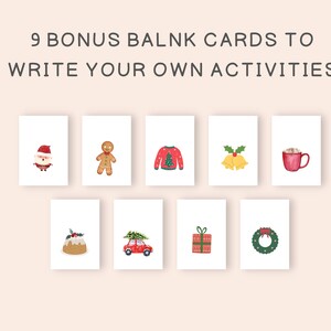 Christmas Activity Cards, Christmas Activities, Kids Holiday Fun ...