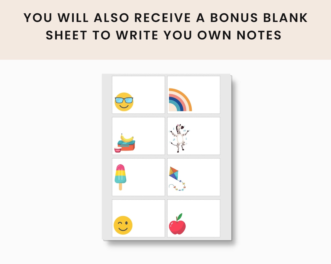 Lunch Box Notes Printable Lunch Notes for Kids Cute Lunchbox - Etsy