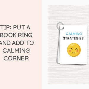 Calming Corner Flashcards, Calming Strategies, Calming Techniques ...
