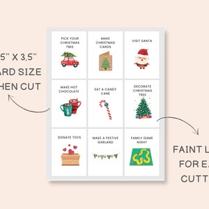 Christmas Activity Cards, Christmas Activities, Kids Holiday Fun ...