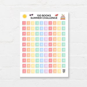 Summer Reading Challenge, Kids Reading Challenge,reading Log, Reading ...