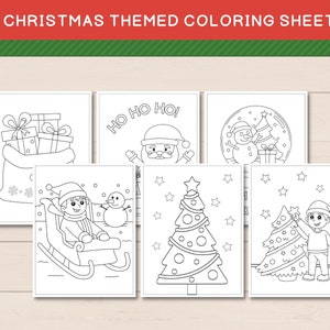Christmas Activity Book, Printable Christmas Activity, Christmas ...