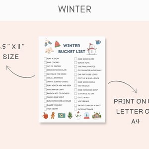 BUCKET LIST BUNDLE, Bucket List Printable, Kids Bucket List, Editable ...