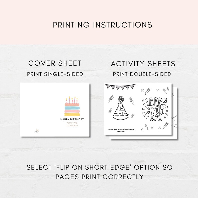 Birthday Activity Printable, Birthday Coloring, Birthday Activities ...
