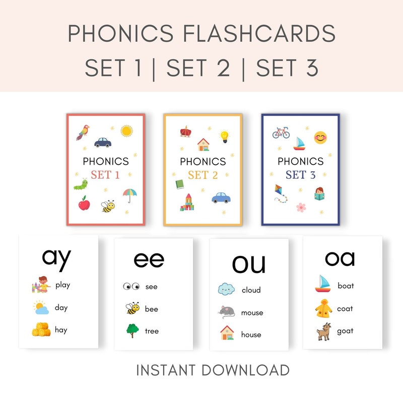 Phonics First Curriculum - Etsy UK