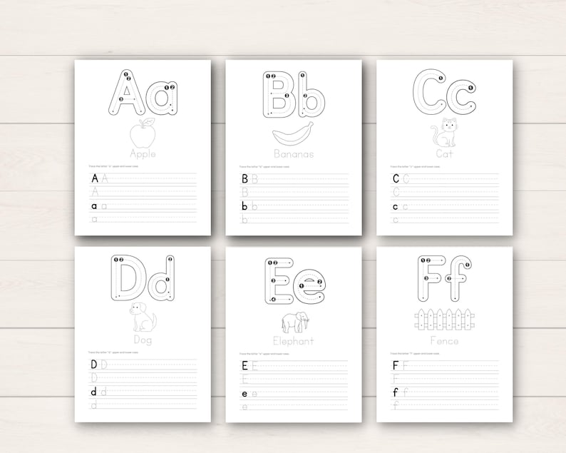 Handwriting Workbook for Kids, Writing Workbook, Handwriting, Alphabet ...