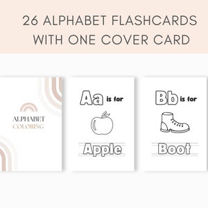 Alphabet Coloring Pages, ABC Coloring Printable, Preschool Alphabet ...