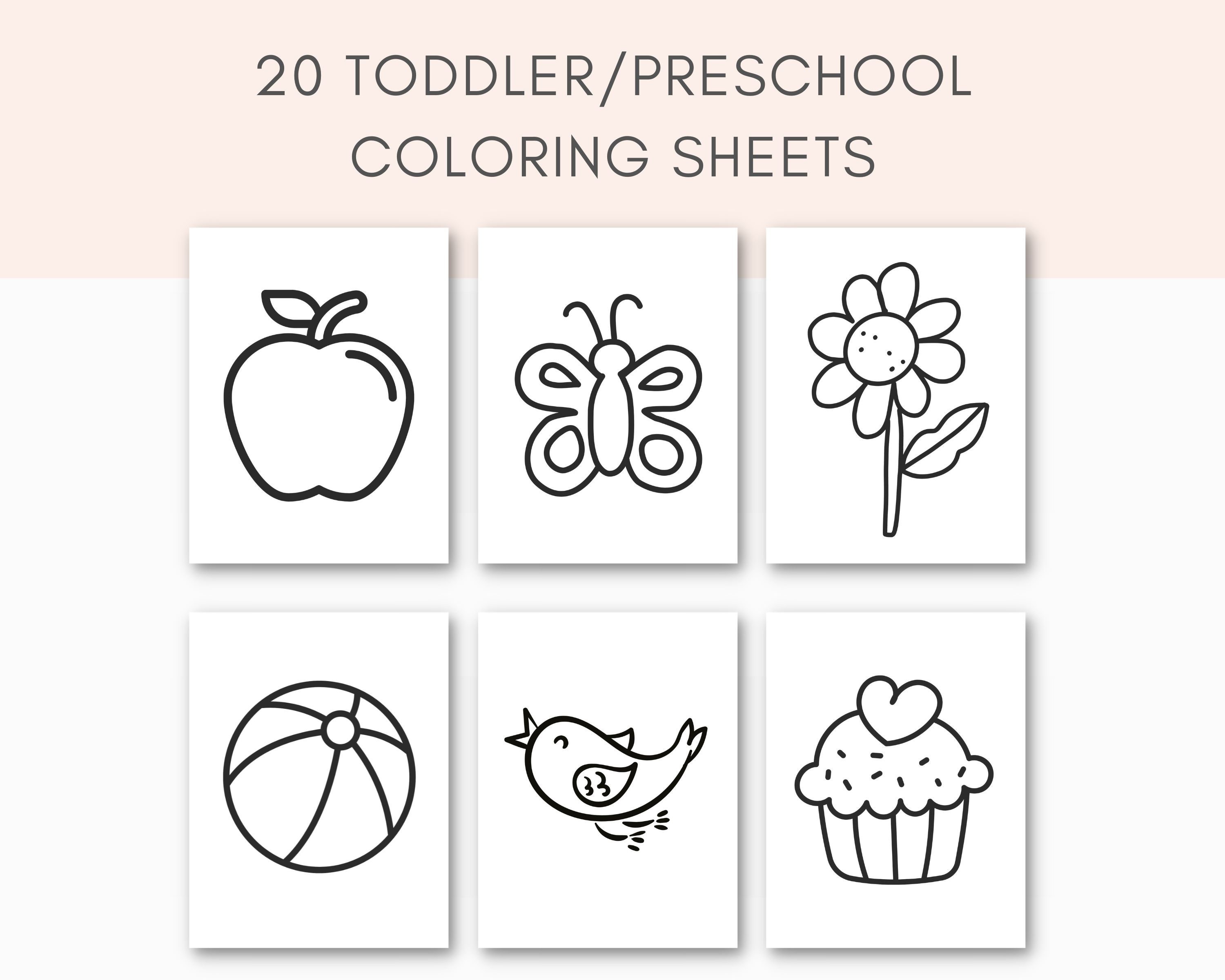 Simple Coloring Page