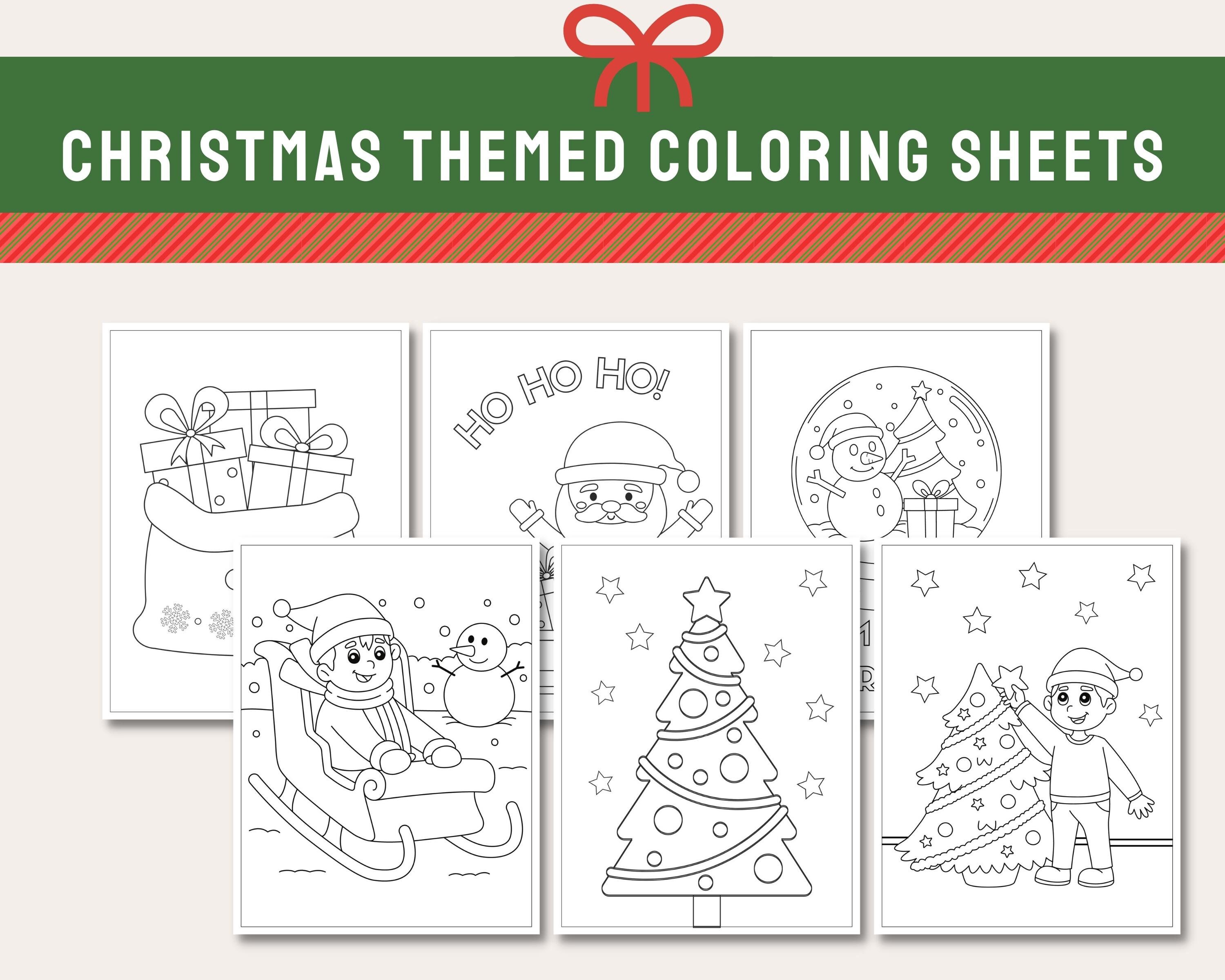 Christmas Activities Printable Christmas Activity Book - Etsy