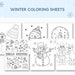 Winter Activity Printable Winter Games Winter Printable - Etsy